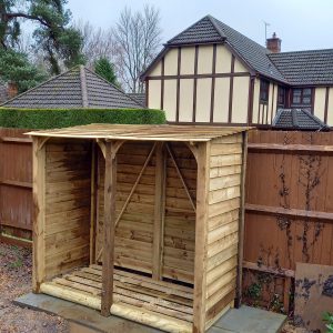 Wooden Log stores | Handcrafted| Berkshire log stores