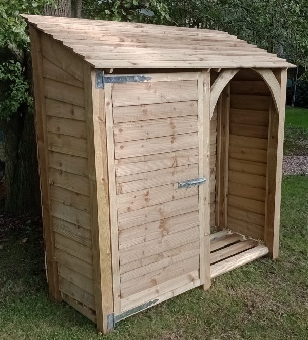 Tall & Large Outdoor Log Store | Berkshire Log Store